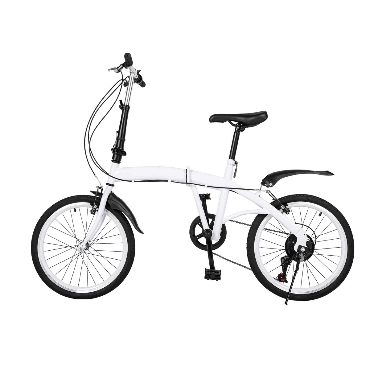 20 Folding Bike Adults Bicycle Adjustable Speed Alloy Foldable City Bike UK