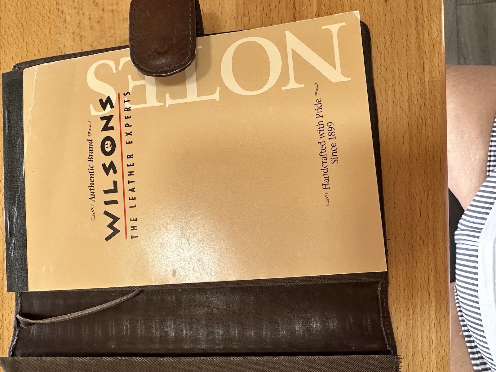 Vintage Wilson’s Leather Planner EUC | eBay