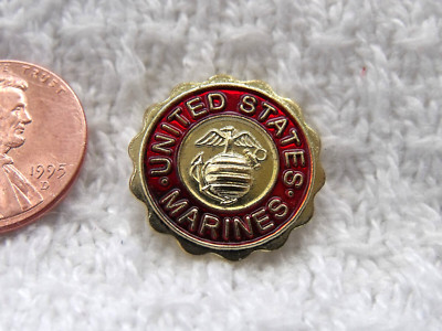 United States Marines USMC Corps 3/4" Lapel Mini Pin | eBay