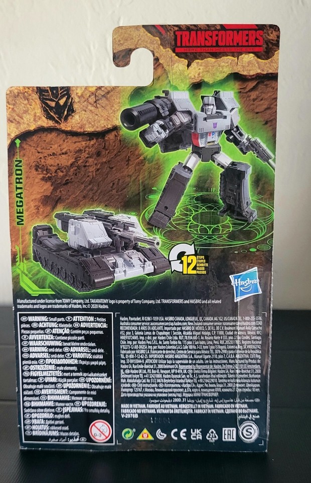 HASBRO TRANSFORMERS CORE CLASS MEGATRON WFC 5010993769643 | eBay