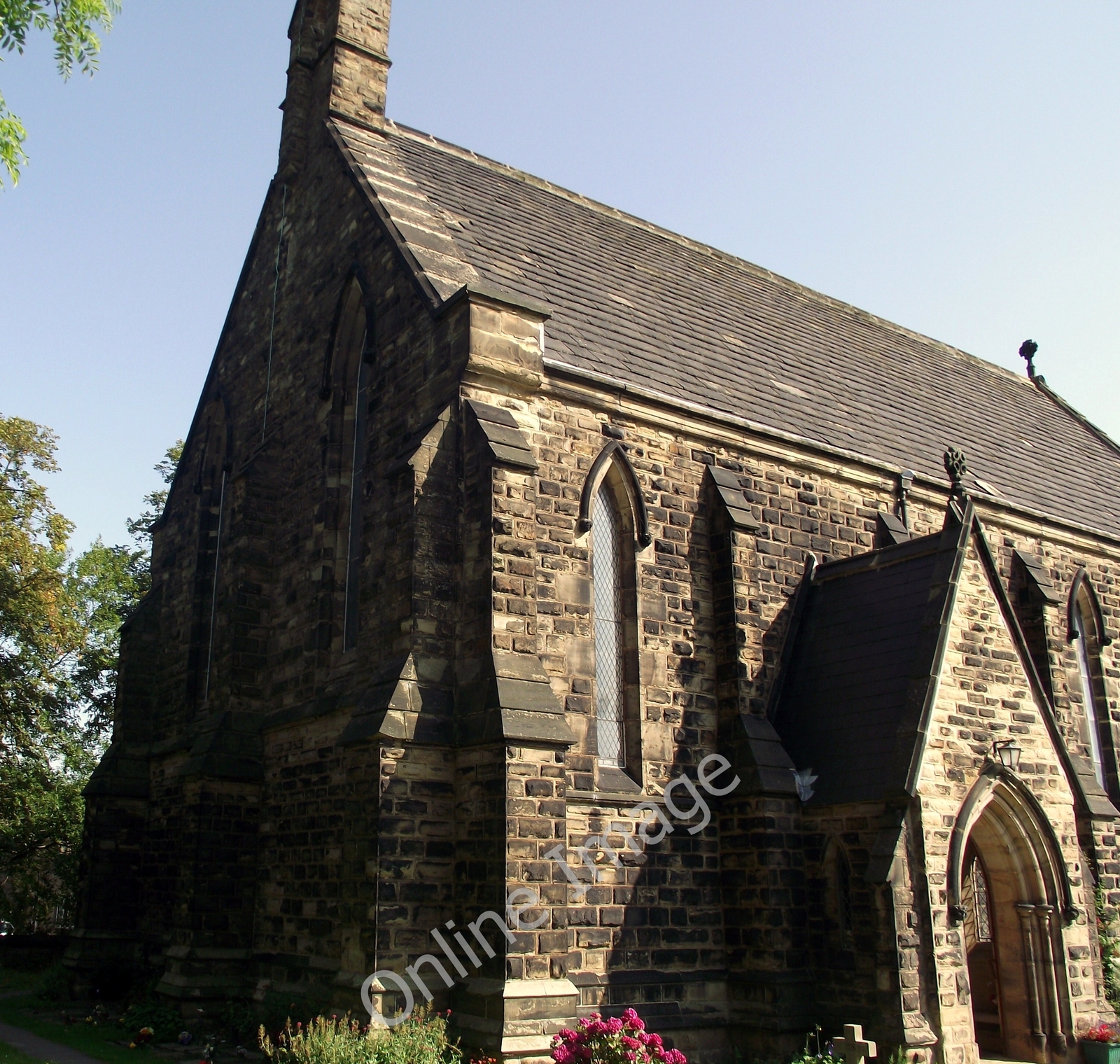 Photo 12x8 All Saints Church, Roberttown Liversedge Photo of the front ...