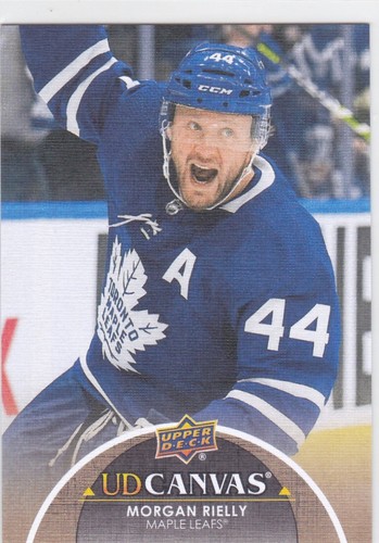 21/22 UD..MORGAN RIELLY..CANVAS..CARD # C196..MAPLE LEAFS..COMBINED ...