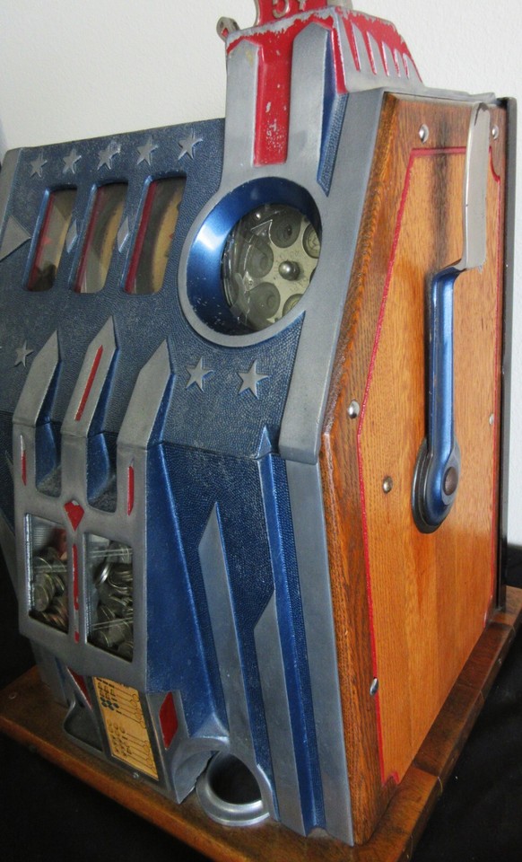 Pace Comet 5c Gooseneck Slot Machine circa 1930's Fully Restored | eBay