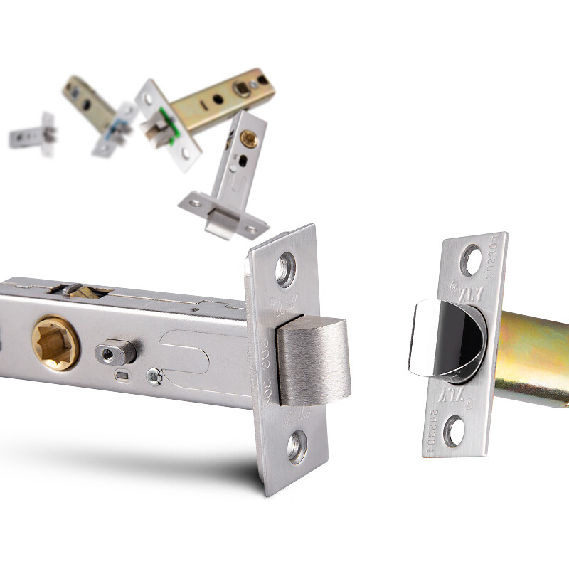 HOT 2PCS European Mortise Door Lock Tongue Lock Cylinder Door Lock ...