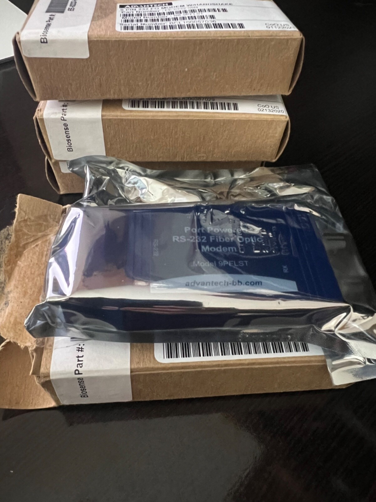 B&B ELECTRONICS RS-232 9-PIN 9PFLST FIBER OPTIC MODEM w/ Handshake EE-0232-09N | eBay