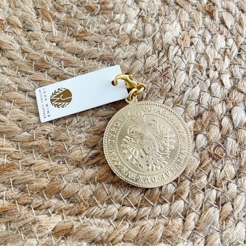 John Wind Gold Medallion Coin Charm | eBay