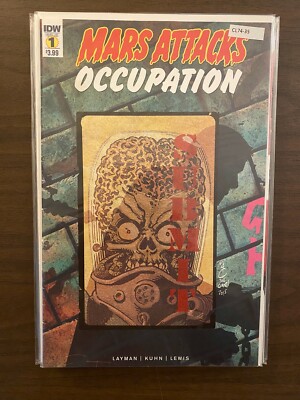 Mars Attacks: Occupation #1 High Grade IDW Comic Book CL74-35 | eBay
