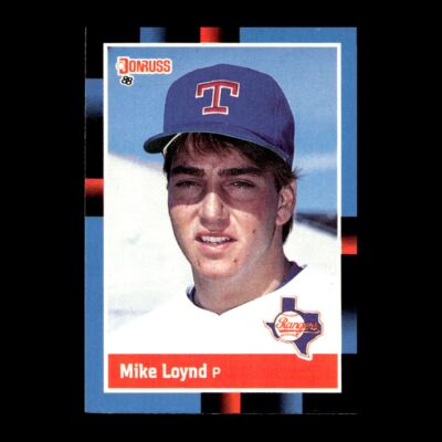 Mike Loynd 1988 Donruss Texas Rangers #550 R319I 49 | eBay