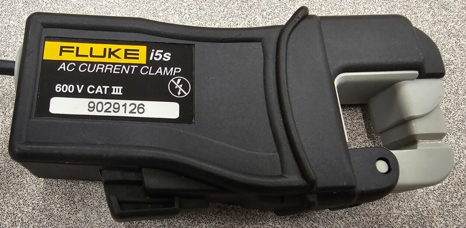Fluke i5S AC Current Clamp, CAT III 600V AC Voltage 5A | eBay