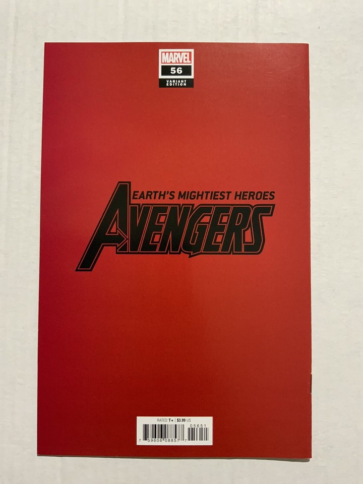Avengers #56 JTC EXCLUSIVE | Scarlet Witch (C) Negative Space Variant ...