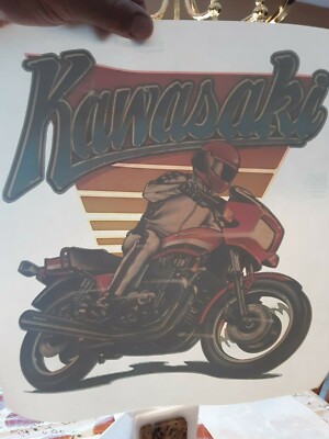 VTG 1982 ROACH KAWASAKI MOTORCYCLE T SHIRT IRON ON NOS | eBay