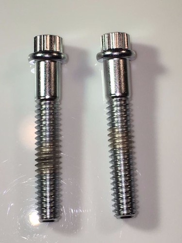 7/16-14 x 2" Chrome Plated 12-Point Screw | Made in the USA | Qty 1 | eBay