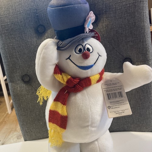 Hallmark Dancing Frosty Snowman Animated Sound Motion Plush 2010 w/Tags ...