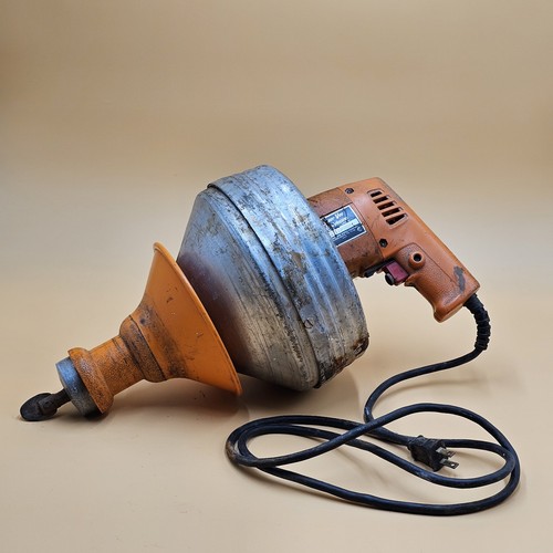 General Handylectric Super-Vee Drain Cleaner Snake Model 81596 TESTED ...