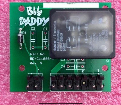 New C11998 24 Volt Relay board for Bally/Williams System 11 pinball ...
