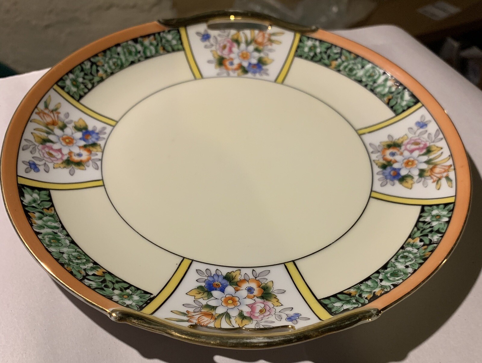 Vintage - Antique NORITAKE SERVING PLATE - M MARK - Unidentified ...