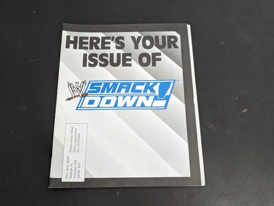 Smack Down Wrestling WWE Magazine Vol. 26 No. 2 w/ Randy Orton Poster ...