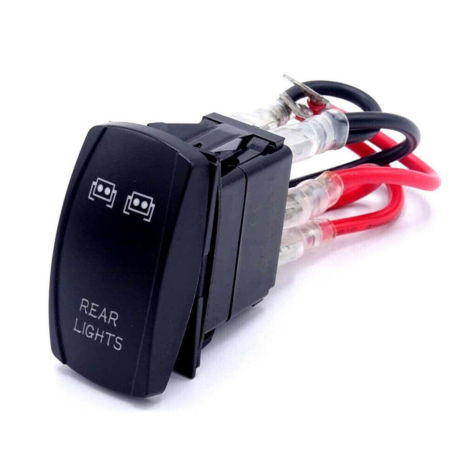 Blue Light Rocker Laser Switch Button for ATV UTV ARB Carling Truck ...