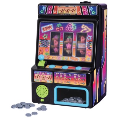 Electronic Arcade Slot Machine Neon Series Table Top Toy Ambassador for ...