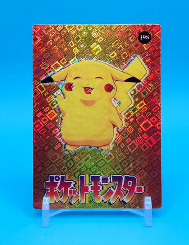 Pokemon Card - Pikachu #198 - Vending Machine - Holo | eBay
