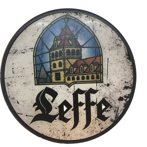 Leffe Belgian Beer Vintage Look Metal Sign 8"x8" Retro Bar Wall Art New ...
