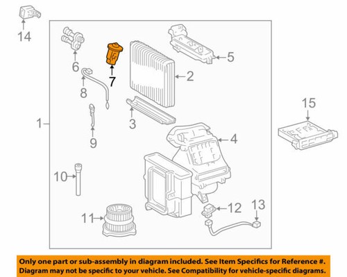 88515-52010 Toyota Valve, cooler expansion 8851552010, New Genuine OEM ...