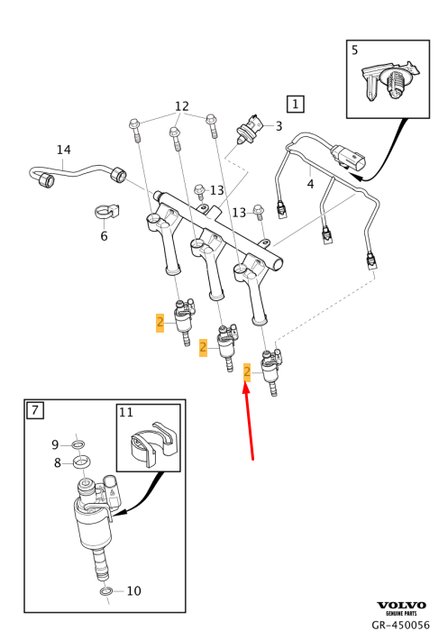 VOLVO XC40 FUEL INJECTOR 32208203 GENUINE for sale online | eBay