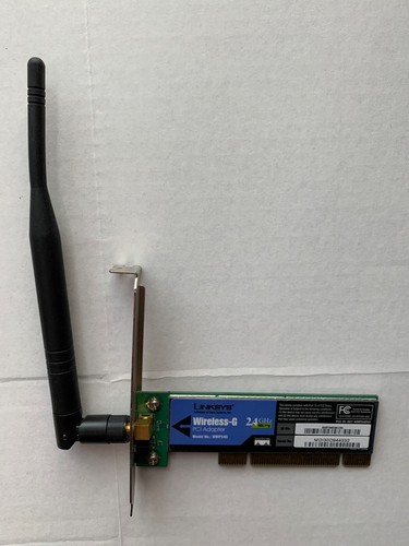 LINKSYS Wireless-G 2.4 GHz, PCI Adapter Model # WMP54G, 802.11g | eBay