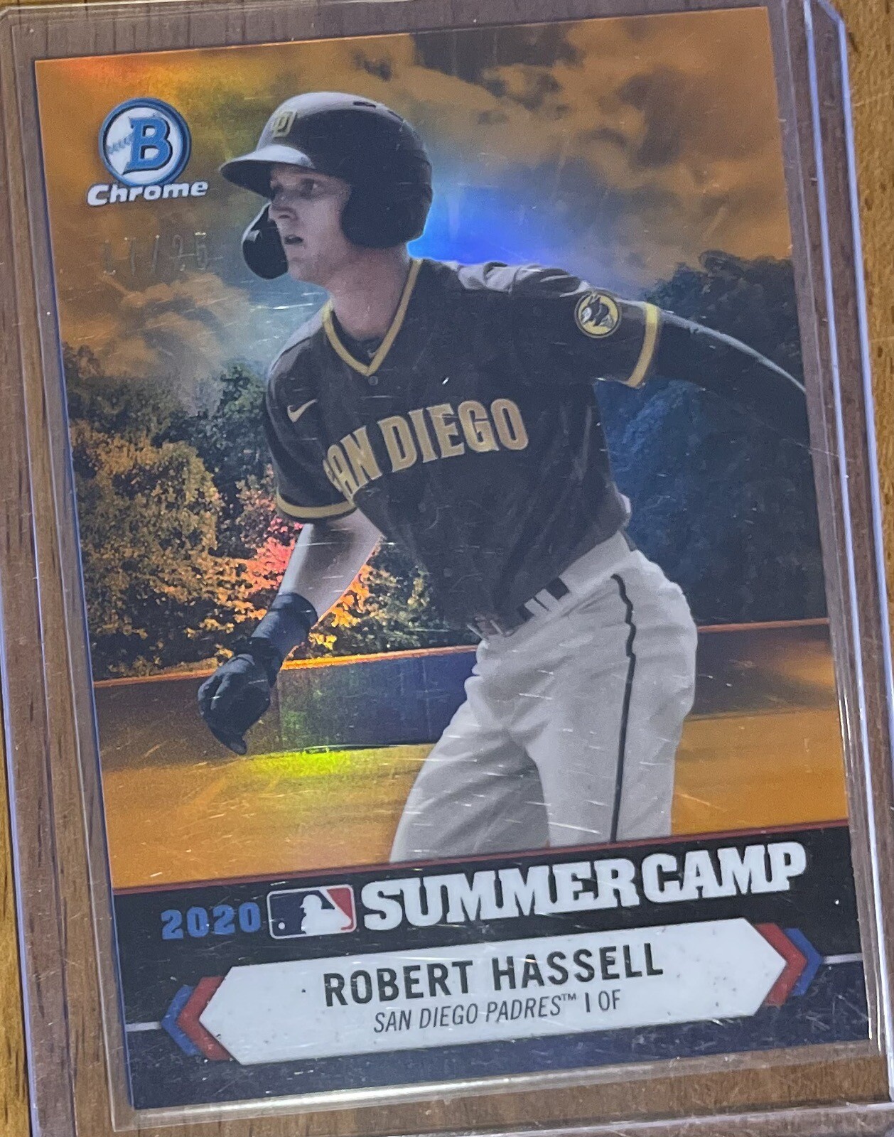 2021 Bowman Chrome Robert Hassell Orange Summer Camp /25 | eBay
