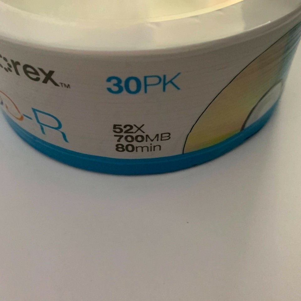 NEW Memorex CD-R ~ 700MB ~ 80 Min ~ 52x ~ Recordable ~ 30 Pack | eBay