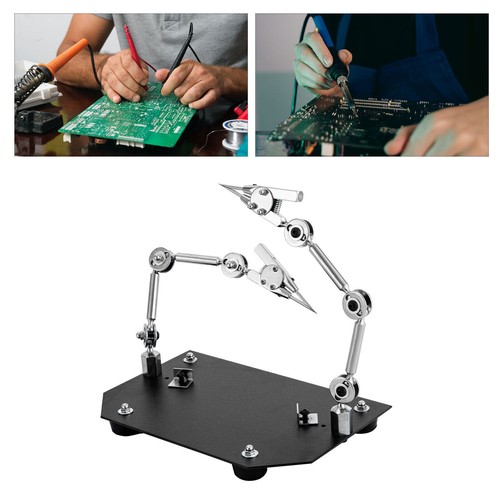 Jewelry Auxiliary Welding Fixture Clip Stand Third Hand Soldering Clamp ...