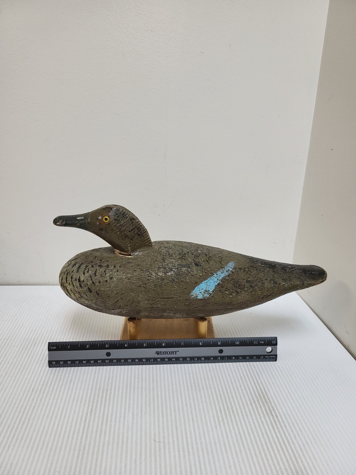 Rare Vintage Oscar Peterson Hen Black Duck Decoy Cadillac Michigan | eBay