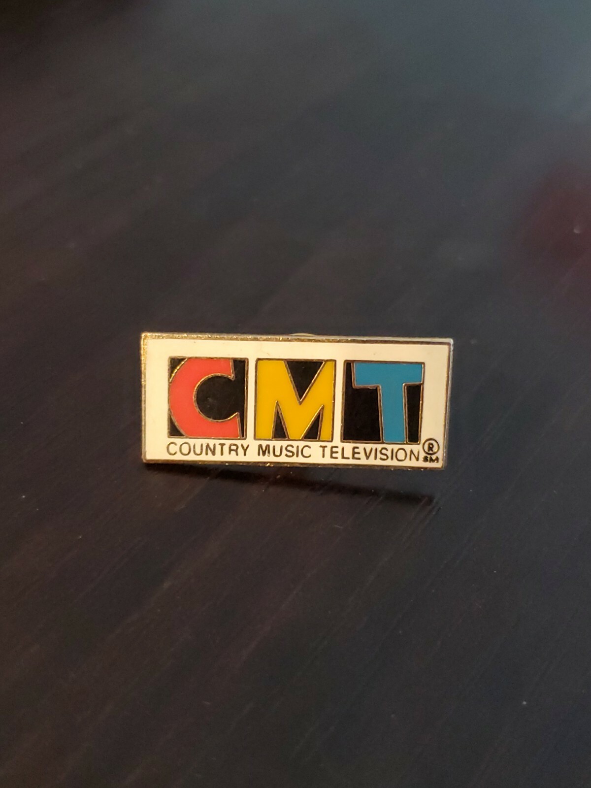 Vintage CMT Country Music Television Lapel Hat Advertising Pin fz | eBay