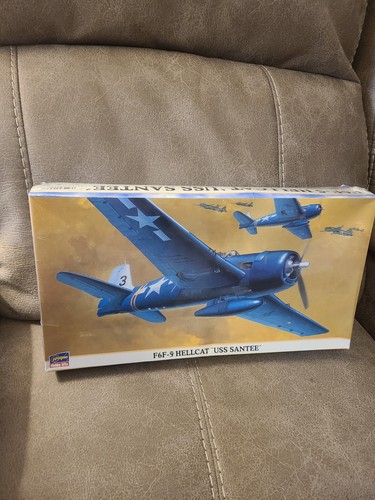 F6F-5 HELLCAT 'USS SANTEE' Hasegaw 1/48 Model kit 09536 SEALED RARE | eBay