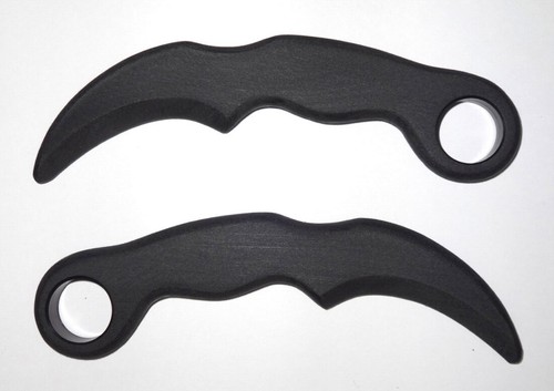 Knife Training Karambit Pencak Silat Tactical Pink Knives Double Kali ...