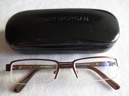 Tony Morgan glasses frames. C2023. With case. | eBay