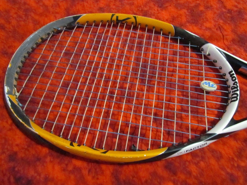 Wilson (K) Factor (K) Zen head size 103 Sq. In. Tennis Racquet 4 3/8 ...