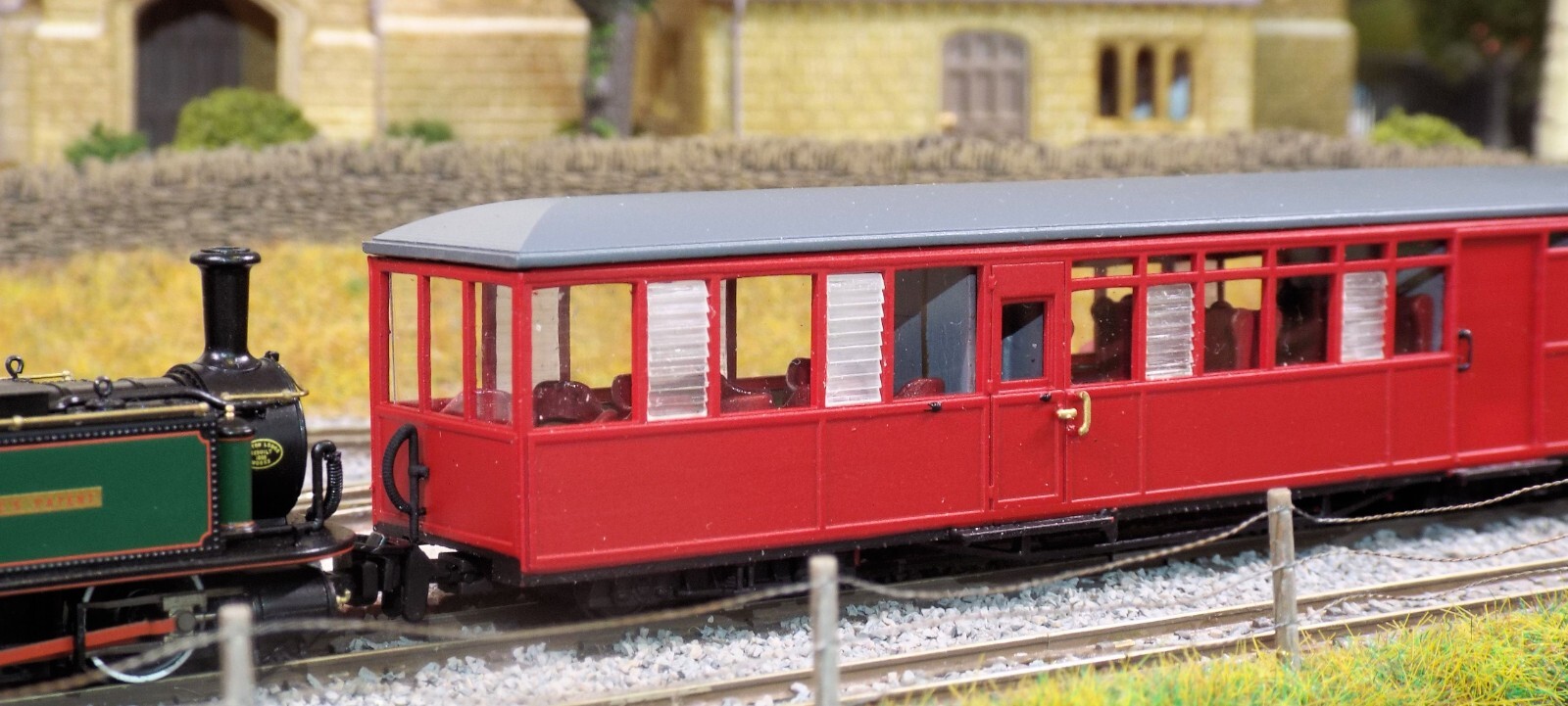 Fourdees Ffestiniog Centenary / Barn Carriages 101 and 103 009 / OO9 ...