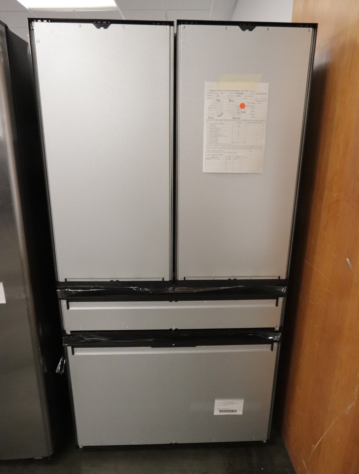Samsung Bespoke 28.8-cu ft 4-Door French Door Refrigerator RF29BB8600QL ...