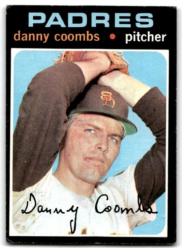 1971 Topps Danny Coombs San Diego Padres #126 | eBay
