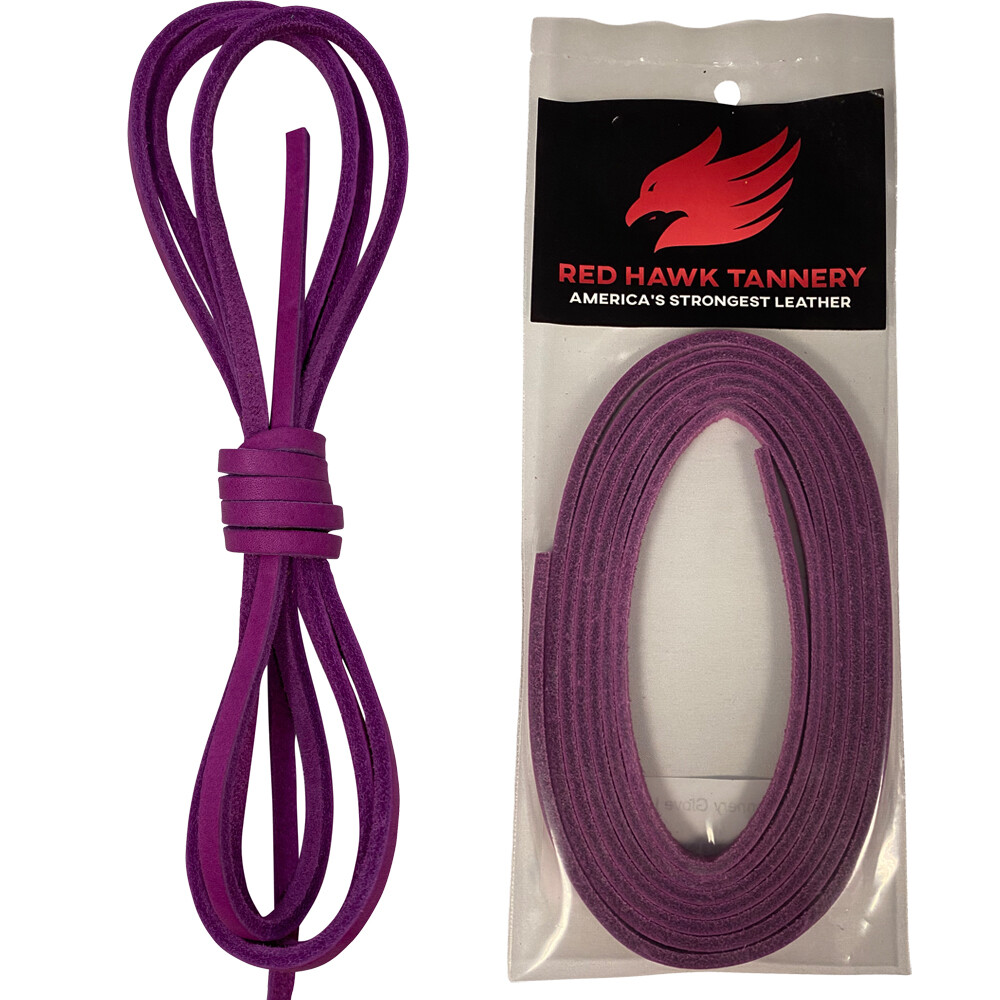 Red Hawk Tannery Baseball Glove Lace 3/16" X 72" 31 Colors Glove ...