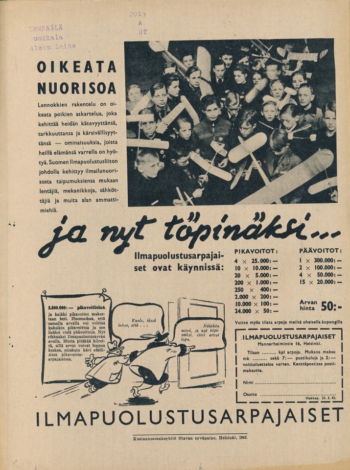 Finland Wartime Magazine Hakkapeliitta 1943 #12 WWII Finnish Commandos ...