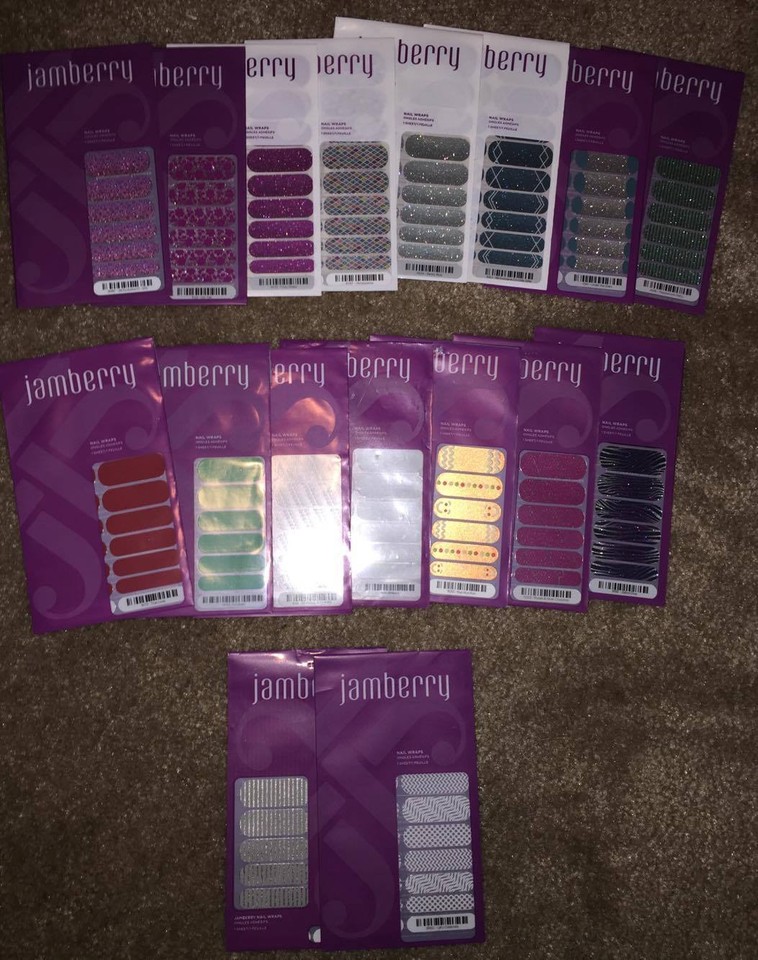 Jamberry FULL Sheets - 66 DESIGNS - Retired, Exclusive, Rare, SSE ...