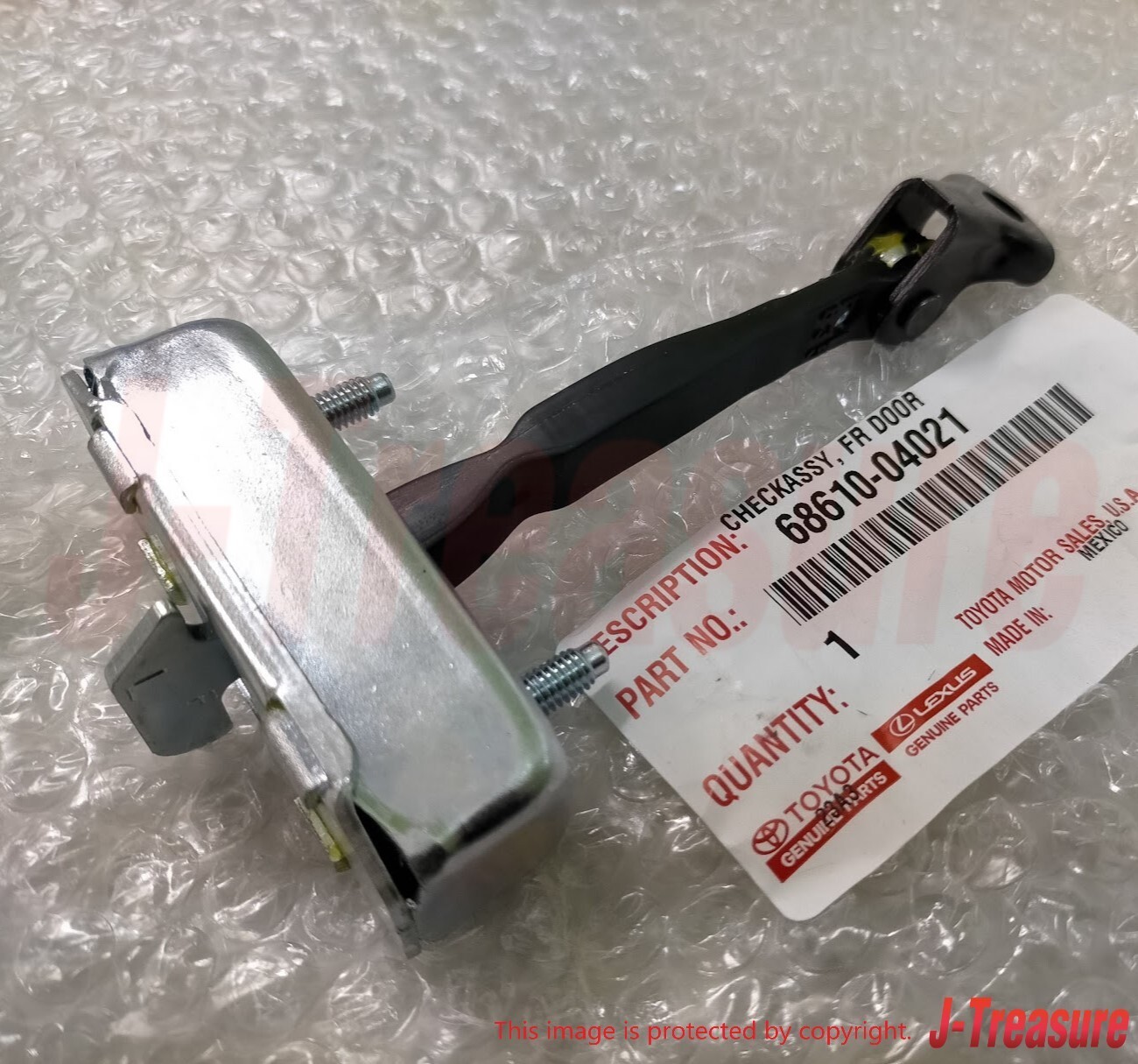 TOYOTA TACOMA GRN2## 05-16 Genuine Front Door Check Assy RH LH 68610 ...