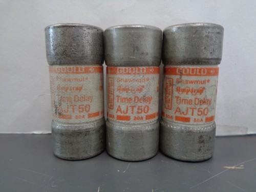 Nice Lot Shawmut AJT50 50 Amp Fuses LPJ-50SP Class J 600 Volt | eBay
