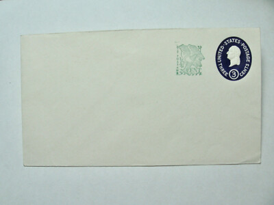 U.S. Postal 3 Cent Envelope with 1 Cent Stamping. | eBay