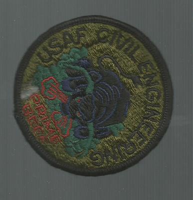 USAF CIVIL ENGINEERING PRIME BEEF PATCH 2 7/8 " | eBay