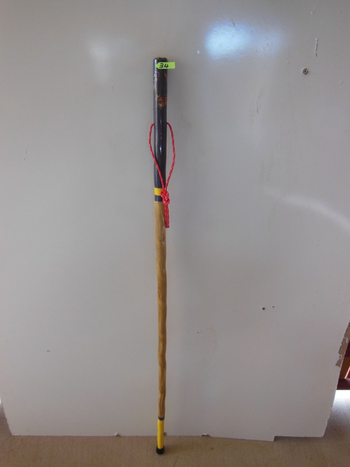 HIKING/WALKING STICK MADE FROM NEW MEXICO YUCCA PLANT FLOWER STALK ...