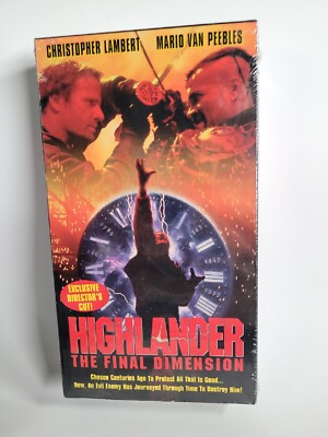Highlander: Final Dimension / Movie (VHS) 786936361933| eBay