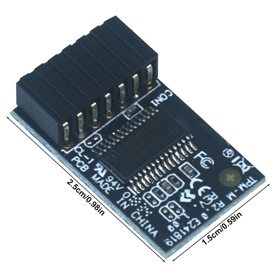 TPM-M R2.0 TPM Module 14-1Pin Trusted Platform (TPM) Module for Asus ...